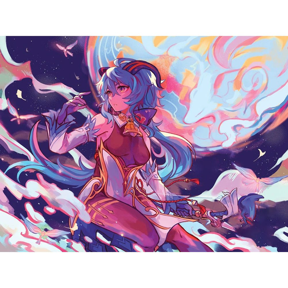 Diamond Painting - Full Round - GenShin Impact Ganyu (40*30CM ...