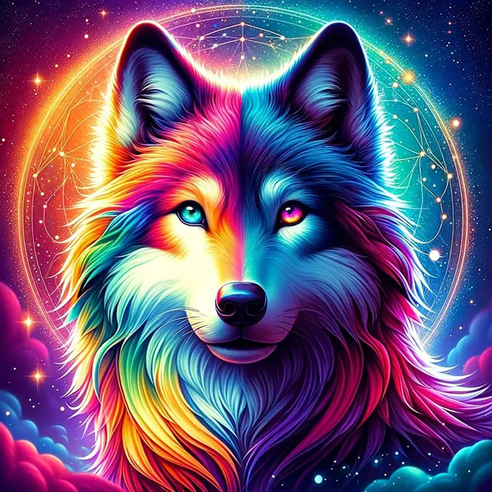 Diamond Painting - Full Round - Wolf (40*40CM) – diamondartgift