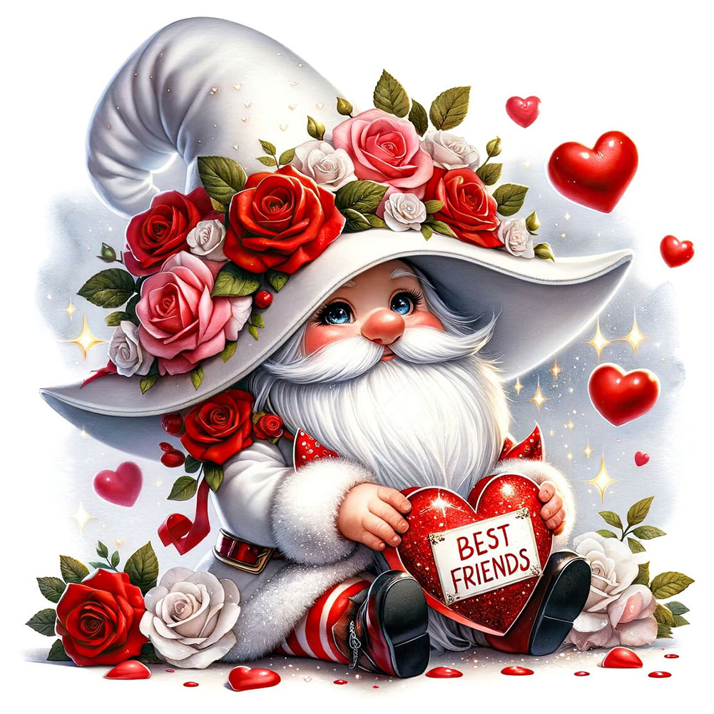Diamond Painting - Full Round - Valentine's Day Goblin (30*30CM ...