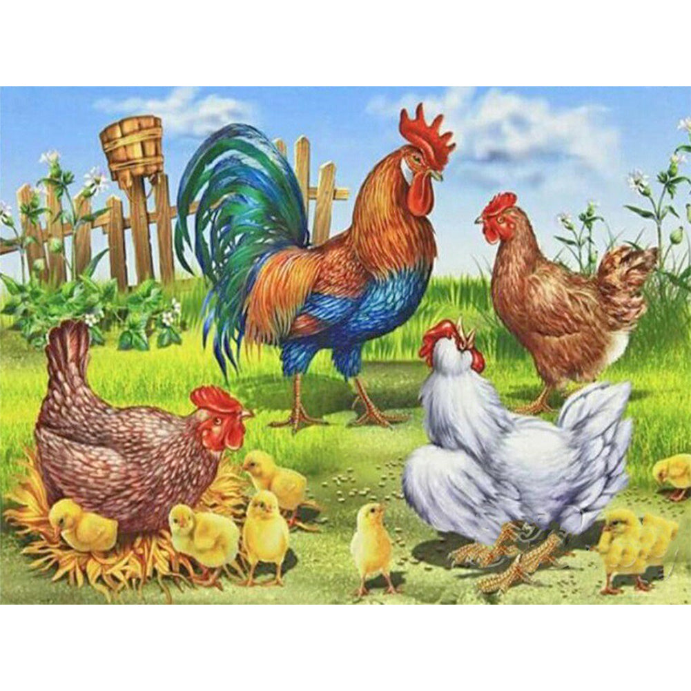 Diamond Painting - Full Round - Chick (40*30CM) – diamondartgift